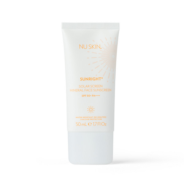 NEW Nu Skin NuSkin Sunright Solar Screen Mineral Face Sunscreen SPF 50 ...