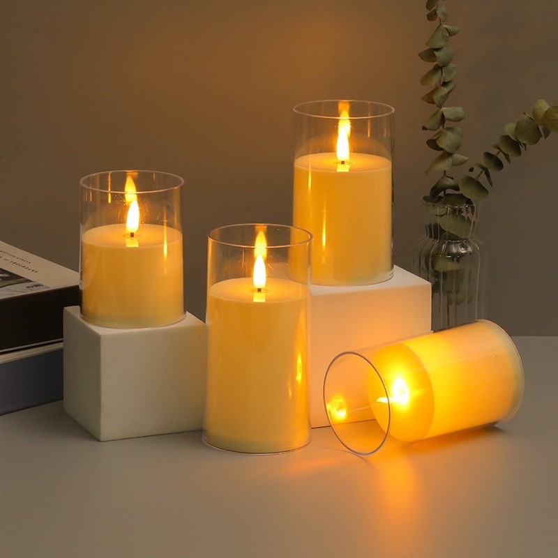New Electronic LED Candle Light,Flameless Candle Light Decorative ...