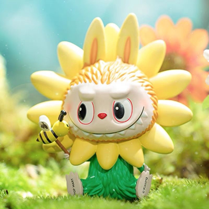 Labubu Flower Elf Series Genuine Pop Mart Mystery Box Trendy Toy Figure ...