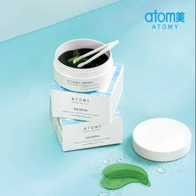 Atomy Marine Ampoule Eye Patch (60 Tablets) 海洋安瓶水凝胶眼膜 | Shopee Malaysia