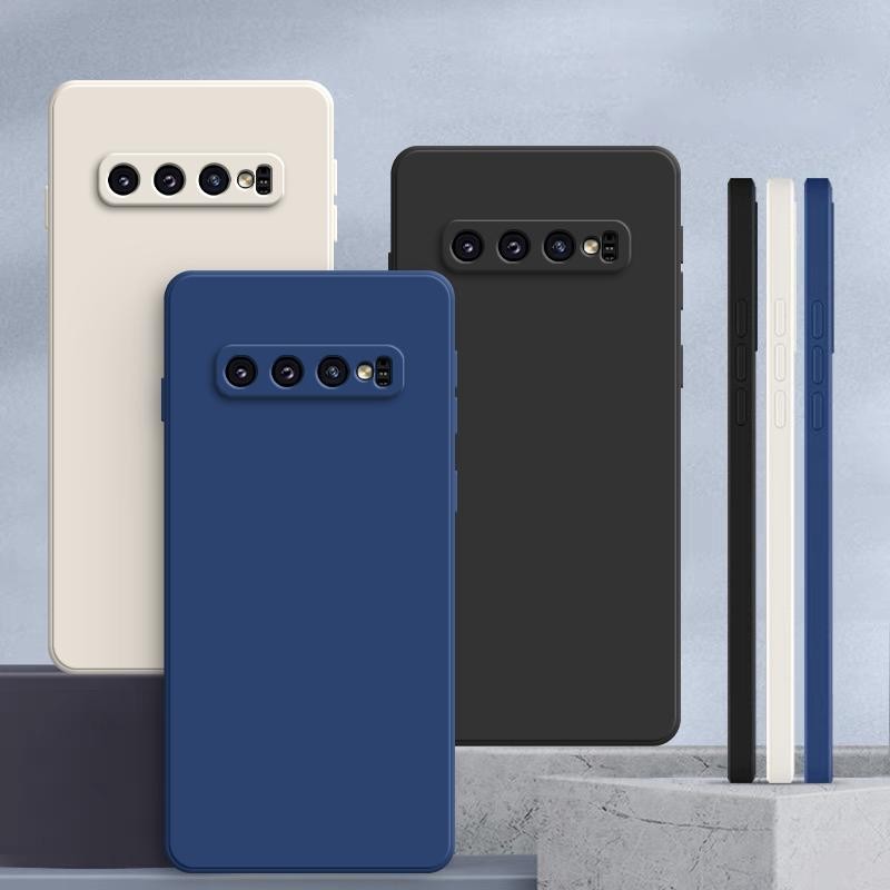 Casing Samsung S10 4G , solid color Samsung S10+ / S10 Plus Simple ...