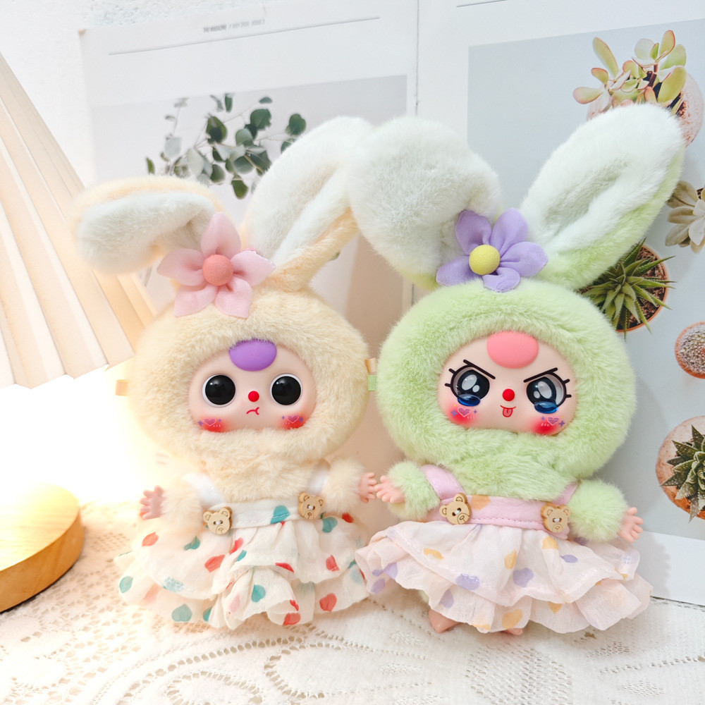 baby three macaron clothes, baby three macaron cute bunny clothes (Doll ...