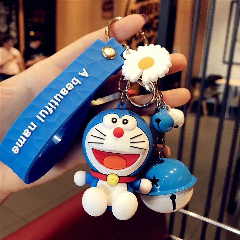Cartoon Cartoon Doraemon Car Keychain Doraemon Male Female Schoolbag ...