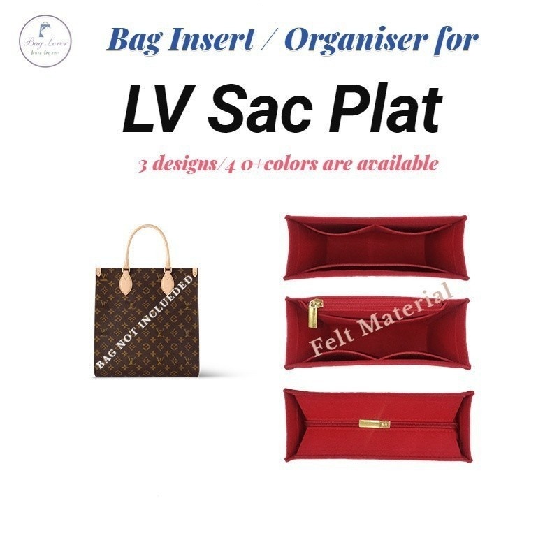Bag Lover | Felt Bag Insert For Petit Sac Plat / Sac Plat BB /PM Bag ...
