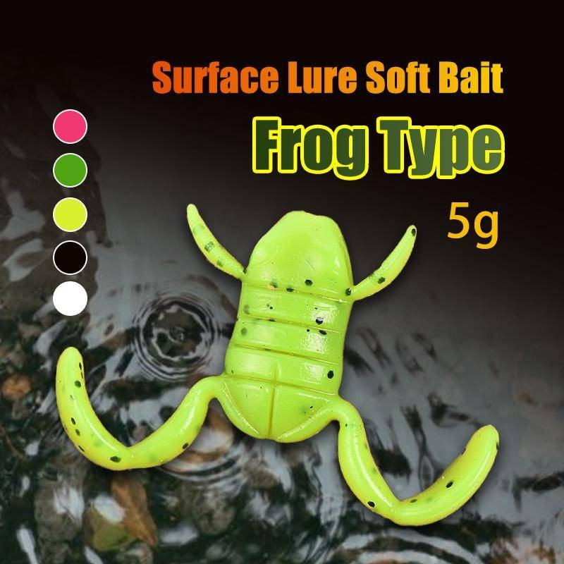 New model 5g surface lure, leg-kicking frog imitation bait, highly ...