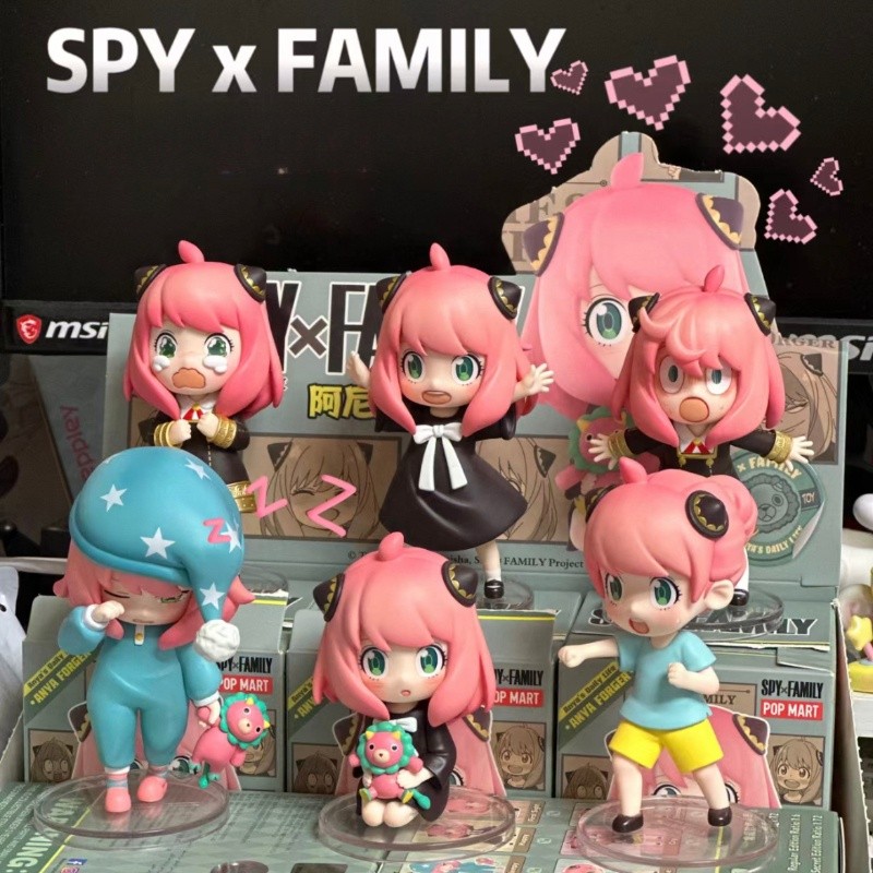 Spy X Family Blind Box Anya Forger 6 designs 1 secret | Shopee Malaysia