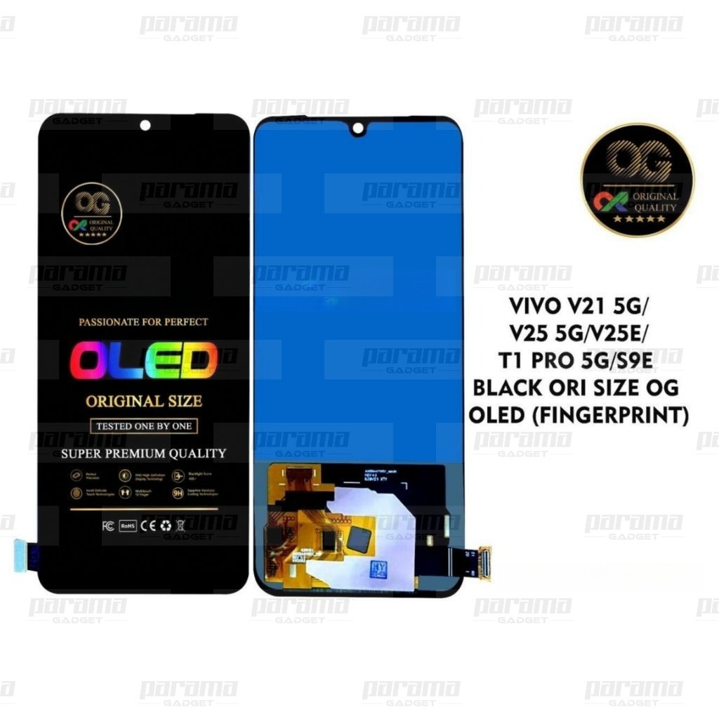 LCD VIVO V21 5G V25 5G V25E T1 PRO 5G S9E TOUCHSCREEN OLED FINGERPRINT ...