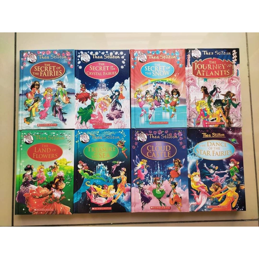 Thea Stilton Special Edition Set of 8 hardcover | Shopee Malaysia