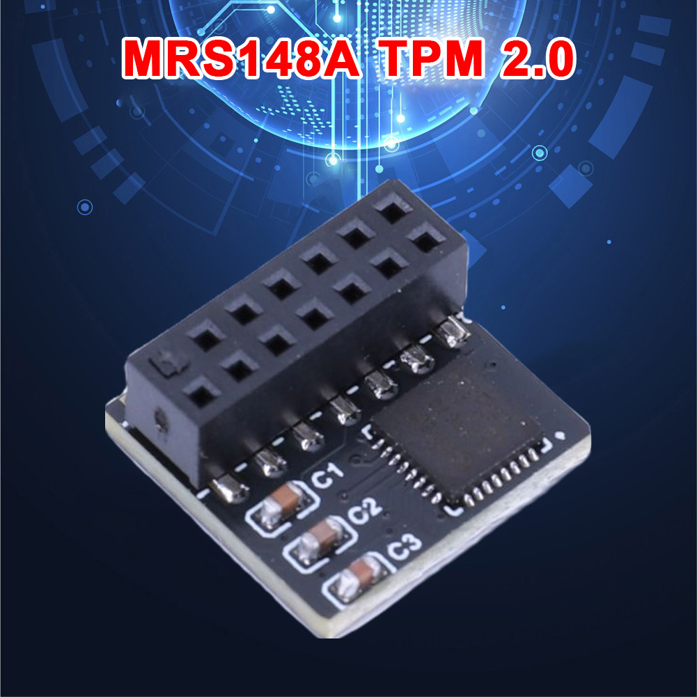 TPM 2.0 Encryption Security Module 14 Pin SPI Portable TPM 2.0 Remote ...