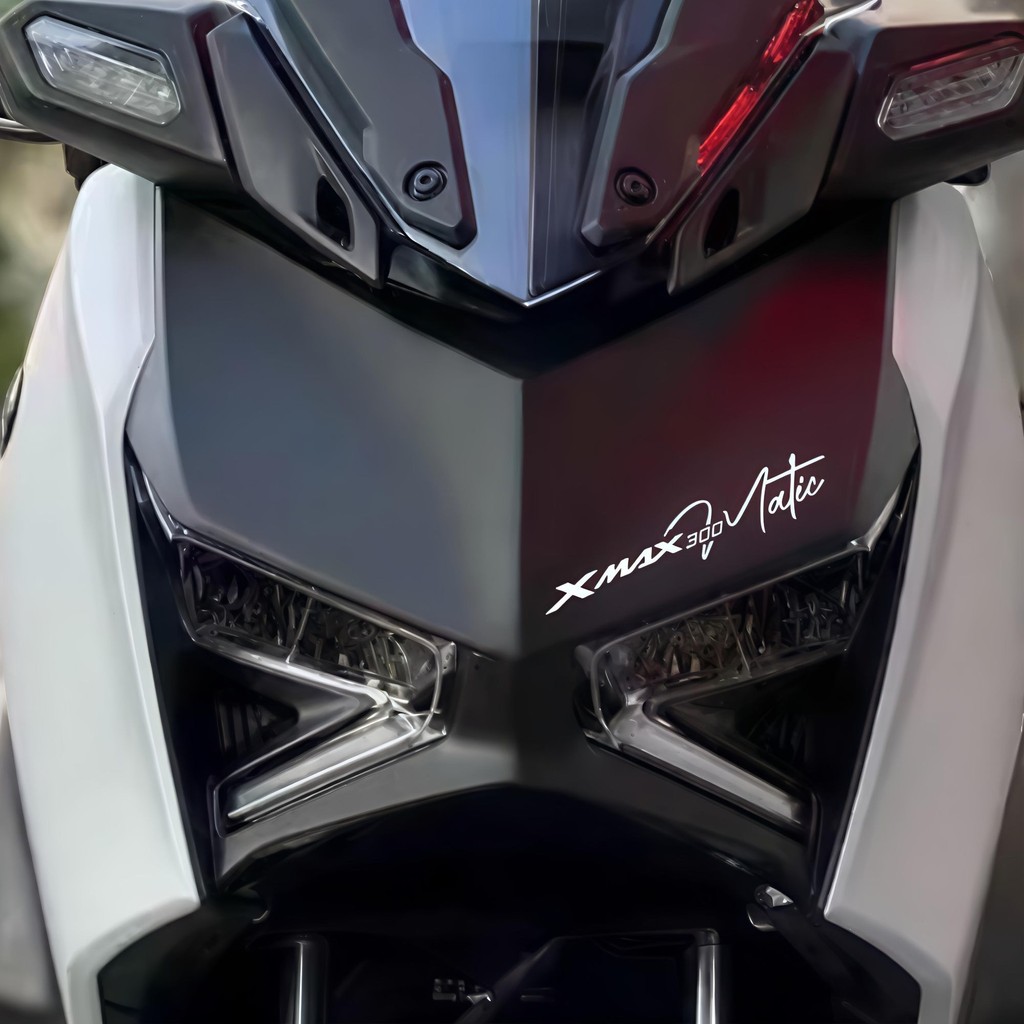 Yamaha XMAX300 Headlight Eyebrow Sticker - Waterproof Decor Decal ...