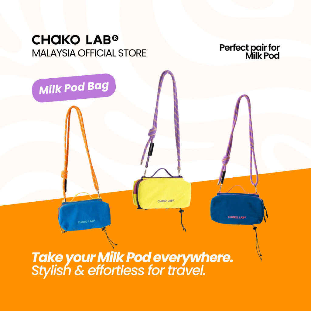 CHAKO LAB MILK POD BAG & STRAP | Shopee Malaysia