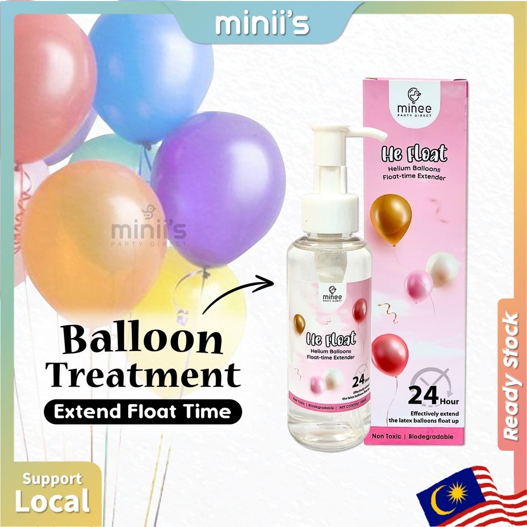 Balloon Treatment Kit Extend Helium Balloons Protective Fluid He Float ...