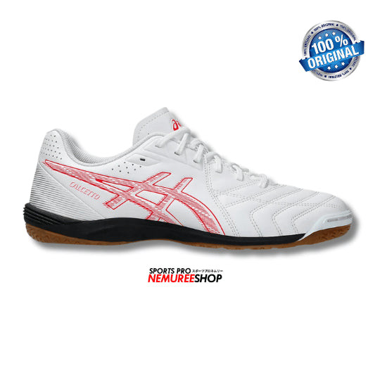 ASICS Futsal Shoes CALCETTO WD 9 (WHITE/DIVA PINK) | Shopee Malaysia