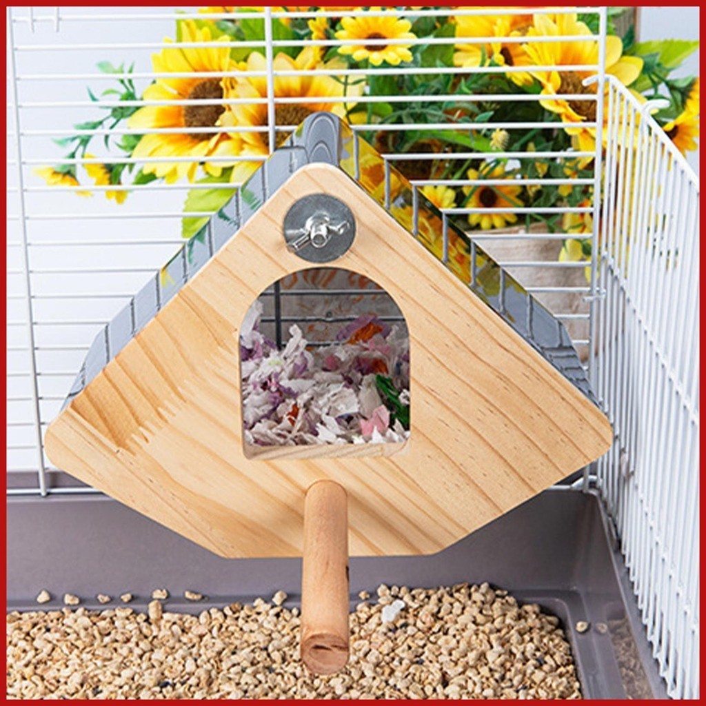 Parrot Nesting Box Budgie Breeding Mating Box Easy To Clean Transparent ...