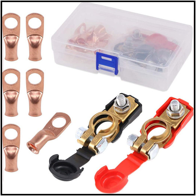 CI Car Battery Terminal Connector Quick-release Positive Negative ...