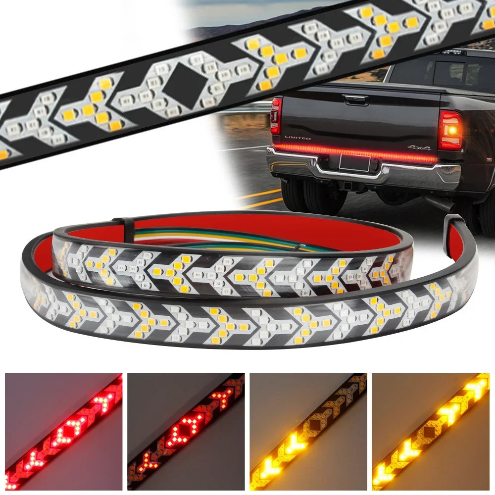 12V 24V Arrow LED Tailgate Light Strip For Truck Pickup RV SUV ATV Jeep ...