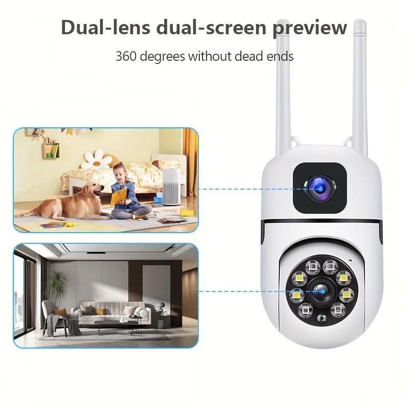 Wireless WiFi Home Surveillance with Audio System, Two-Way Calling ...