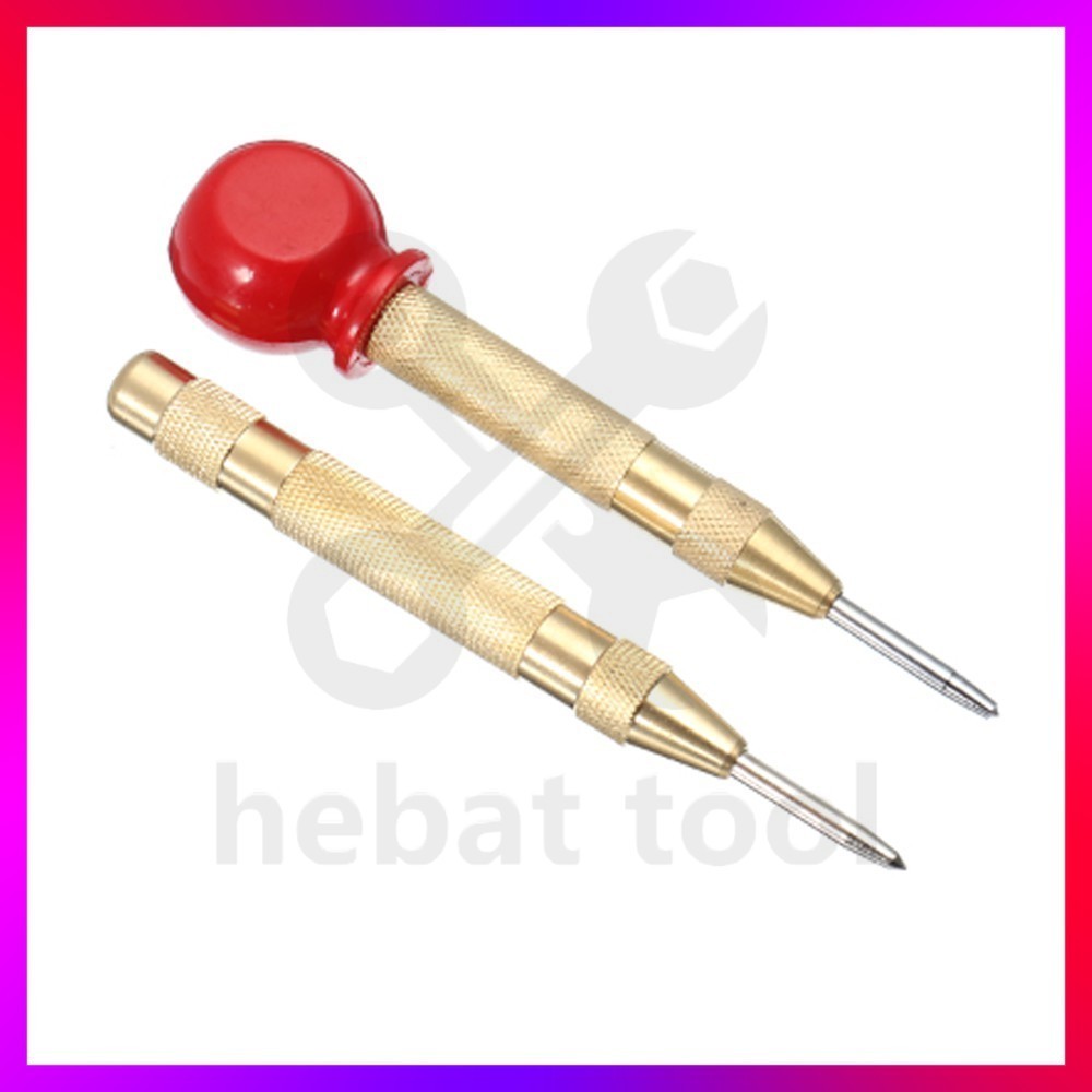5 Inch Spring Loaded Automatic Center Punch Centre Punching Dent ...