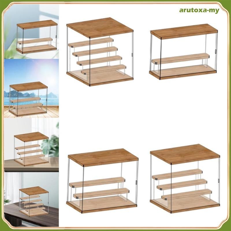 [ArutoxaMY] Acrylic Display Case Cars Ladder Storage Riser Stand ...