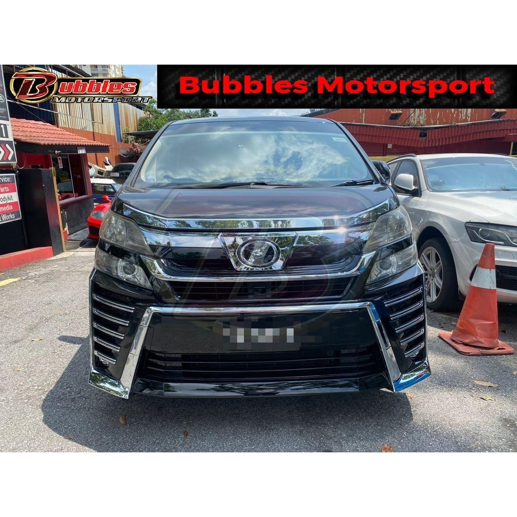 Toyota Vellfire ANH20 2008 Upgrade to 2018 AGH30 Look Design Front ...