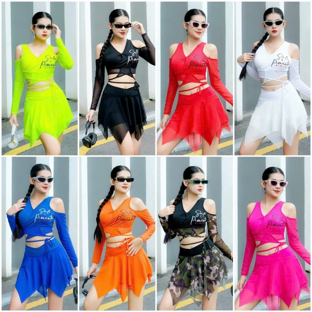 New SET - ODD DRESS with long sleeves, women's mesh sports dress for ...