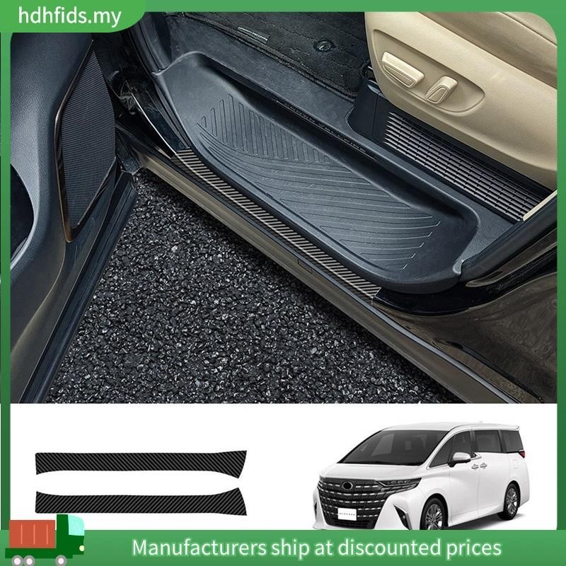 [in stock]Car Leather Lower Sill Strips Trim Sticker for Toyota ALPHARD ...