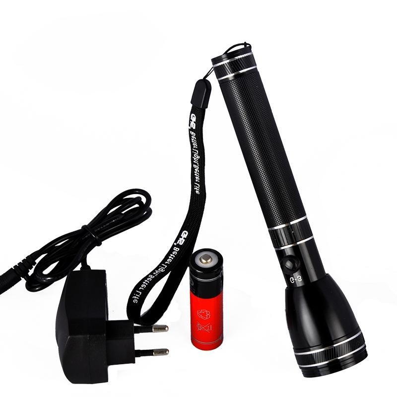 Rechargeable Japan Led Torch light Heavy Duty (2 years warranty ...