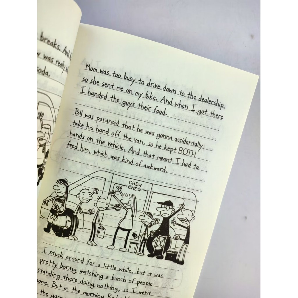 Little Boy Diary English Version 17 Diary of a Wimpy Kid Diper Overlode ...