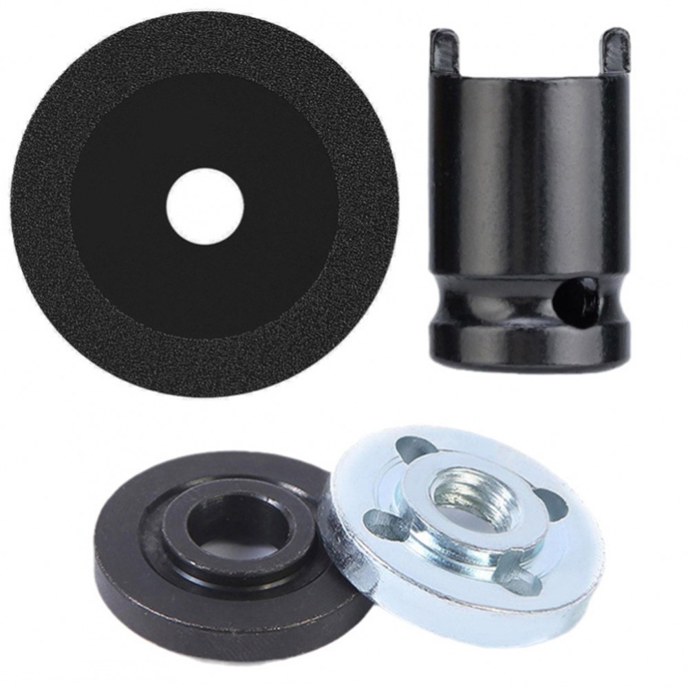 Glass Cutting Disc Socket Wrench 100mm Cutting Disc Grinding Wheel Set ...