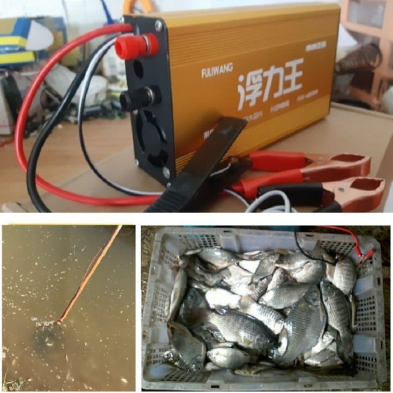 Revolutionize your fishing with the FLW-58000W Ultrasonic Electro ...