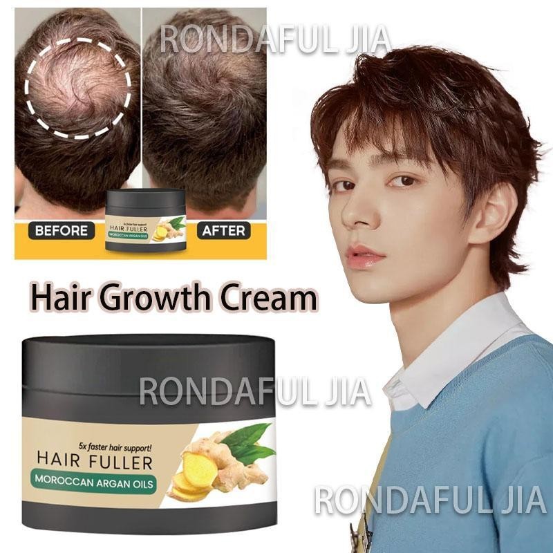 Hair Growth Cream Natural Hair Thickener For Thinning Hair 30g Hair ...