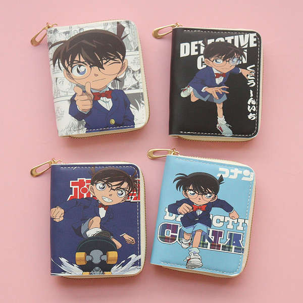 card holder wallet purse bag fashion Detective Conan Dompet Lelaki ...