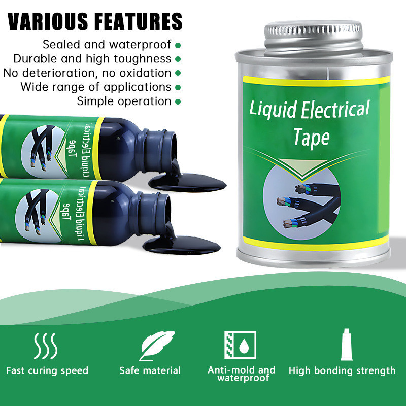 Q Liquid Electrical Tape Insulating Tape Tube Repair Insulation ...