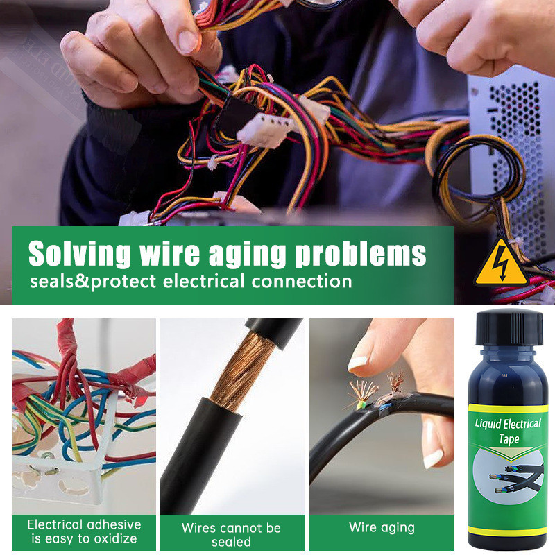 Liquid Electrical Tape Insulating Tape Tube Repair Insulation ...