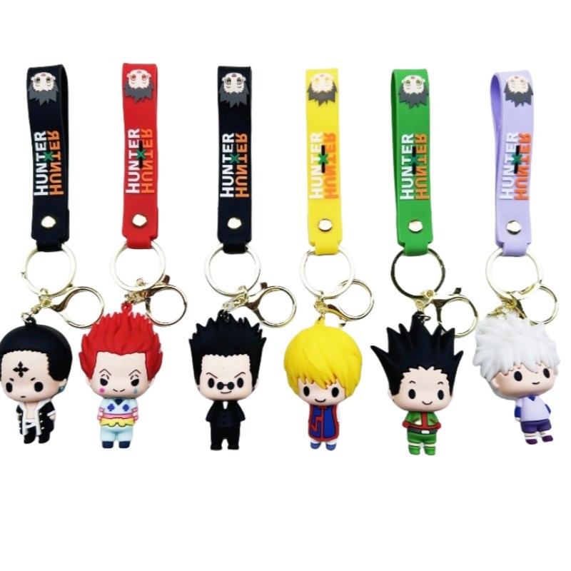 Anime HUNTER X HUNTER Doll Keychain GON · FREECSS Kurapika Killua ...