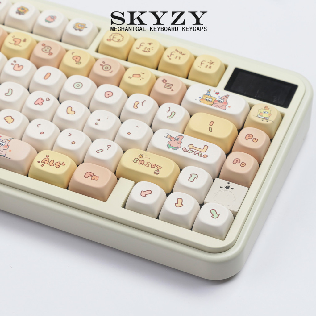 SpongeBob Keycaps MOA Profile Patrick Star Cartoon PBT Dye Sub ...