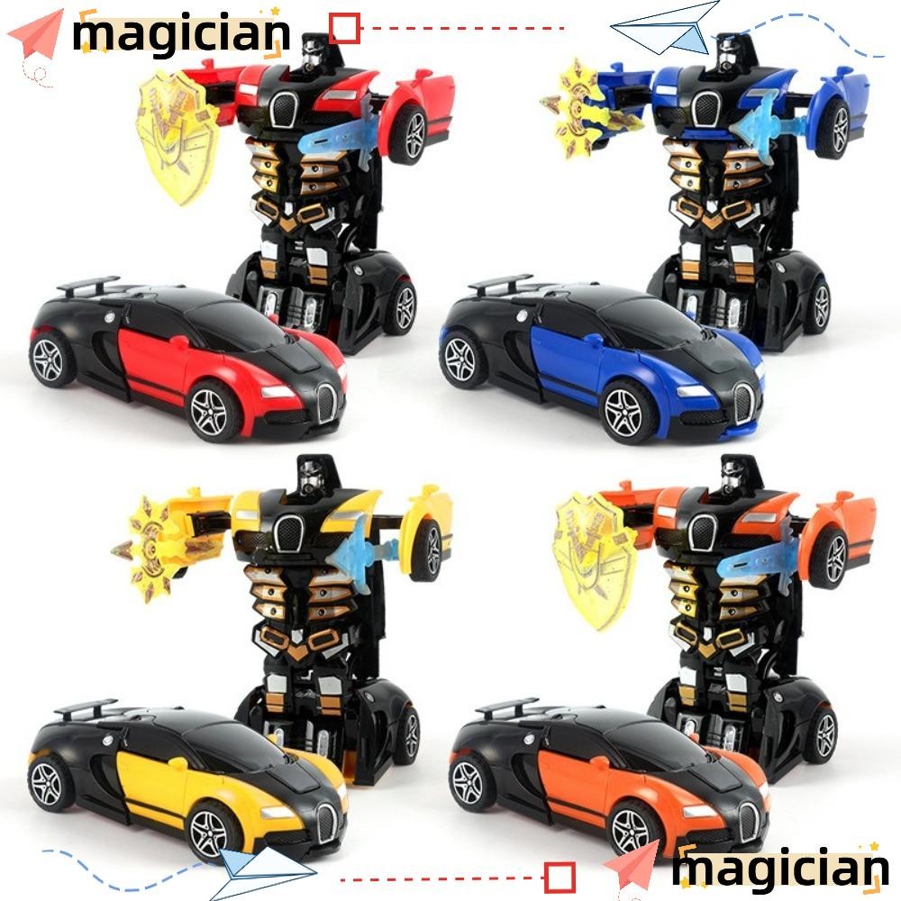 MAGIC Robot Car, Action Figure Collision Model Transform Inertial Car ...