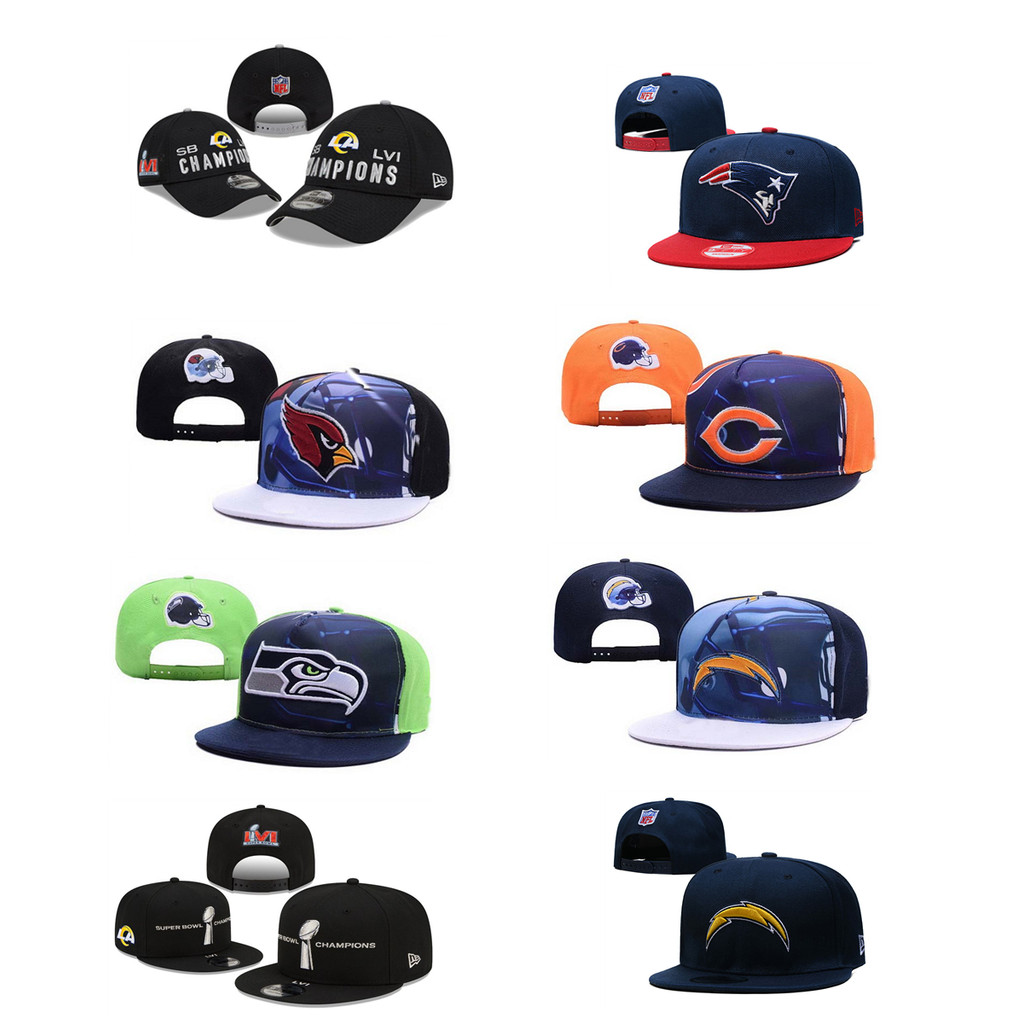 NewEra hat hard top cap NFL hard top trendy hat baseball cap | Shopee ...
