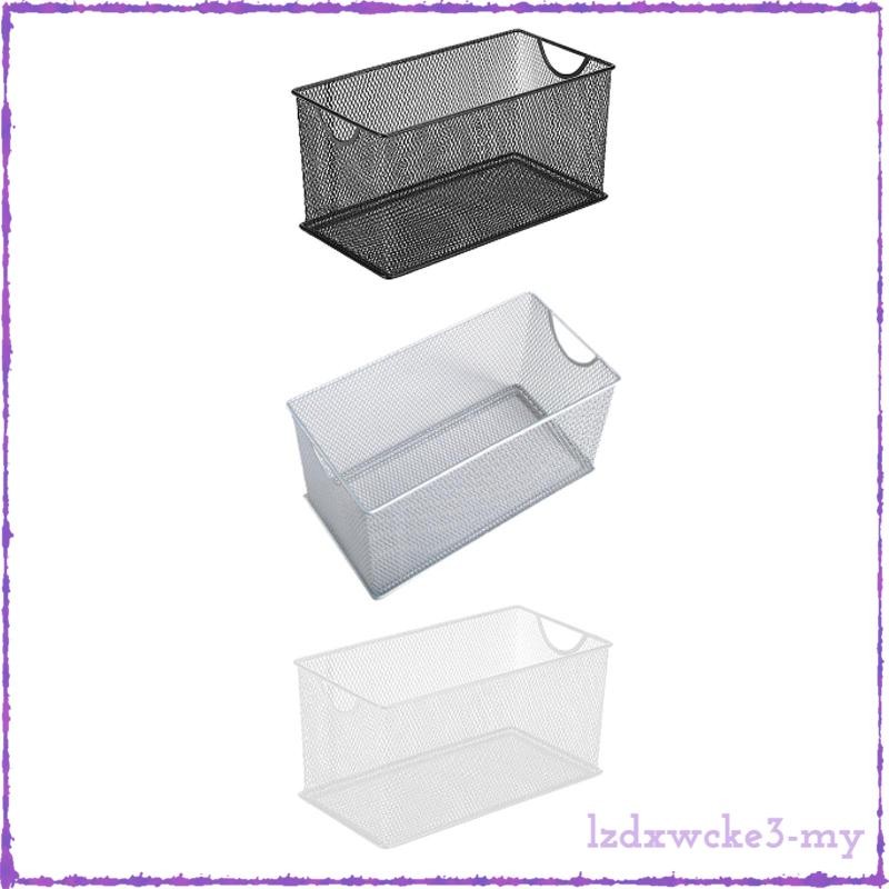 [LzdxwckefaMY] CD Storage Box, Multifunction Metal Mesh Basket for ...