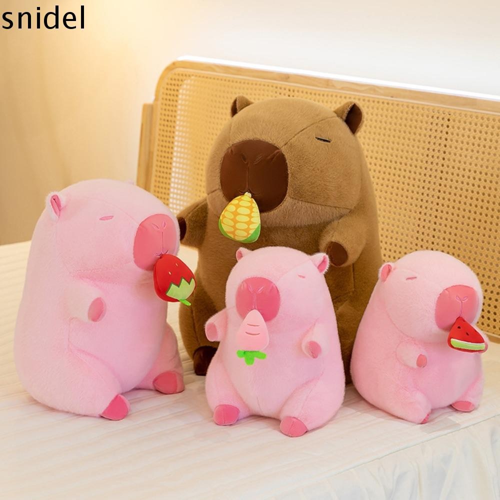 SNIDEL Avocado Capybara Plush Toy, Collection Fluffy Strawberry ...
