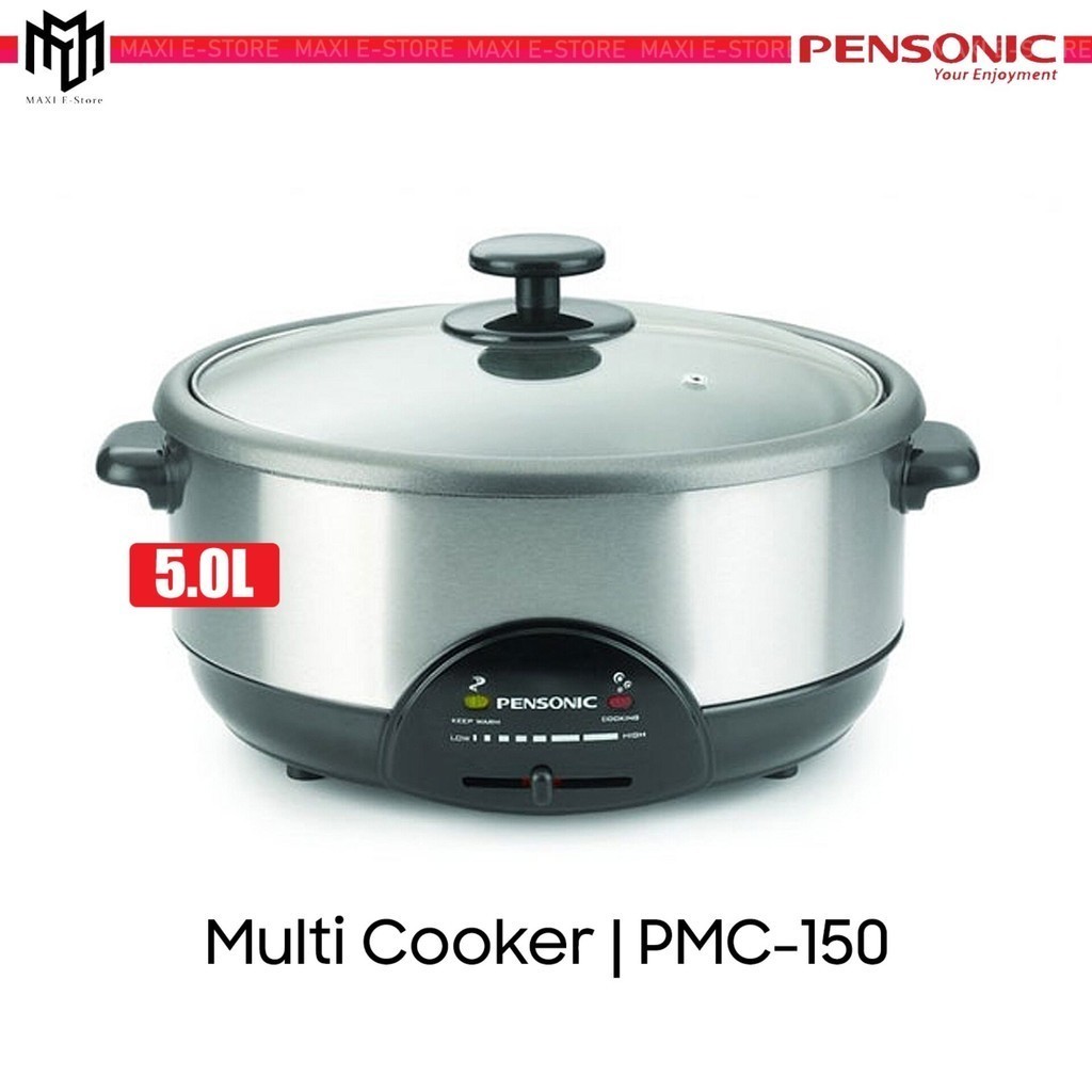 Pensonic PMC-150 Multi Cooker 5.0L Removable Non-Stick Inner Pot PMC150 ...