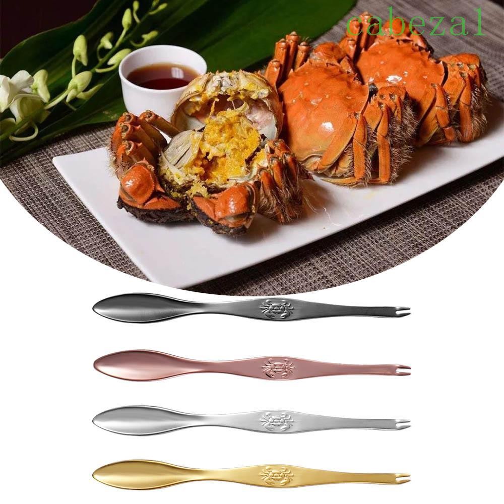 CABEZA Seafood Utensils Elegant Creative Fruit Fork Thin 1 pcs Multi ...