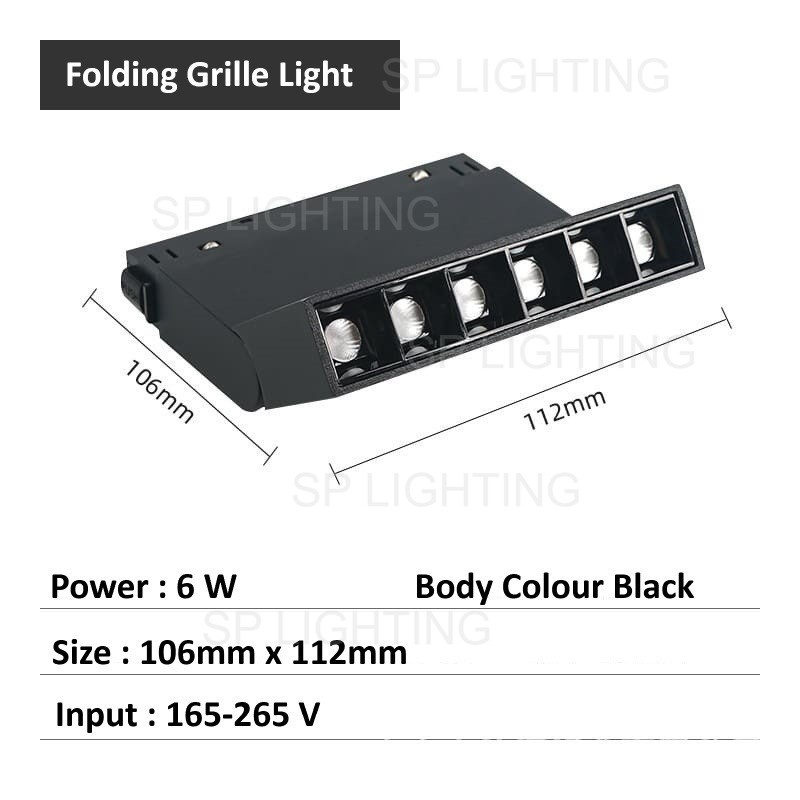 Osram Magnetic Track Light Lampu Trek Magnetik Track Rail Ceiling Light ...