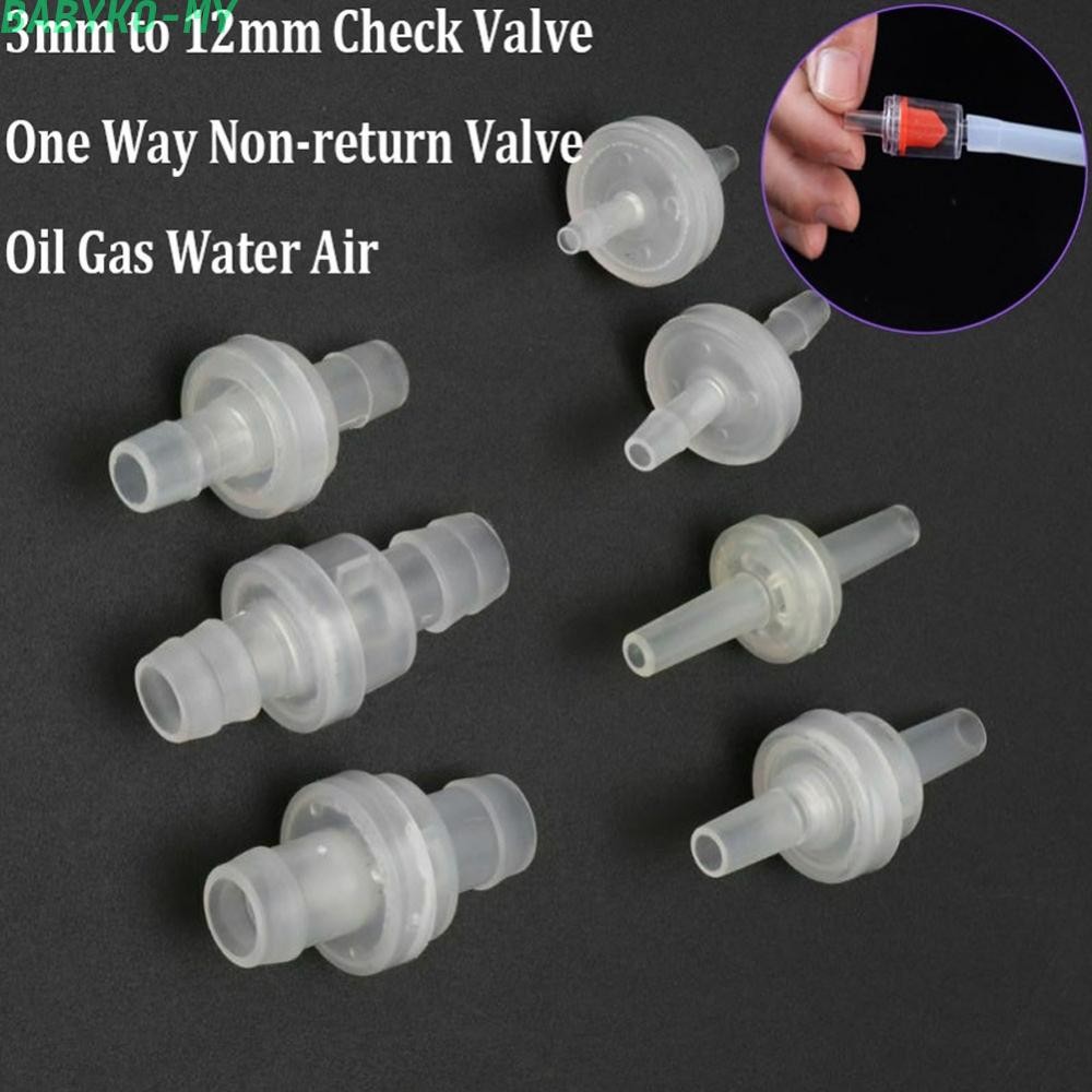 One Way Check Valve. 1 Pcs 3mm To 12mm Non-return Oil Gas One Way ...