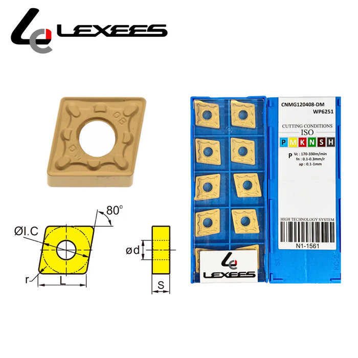 MATA Cnmg Lathe Insert 120408 Dm LEXEES Chisel CNMG 12 04 08 CNMG Eyes120408-DM | Shopee Malaysia
