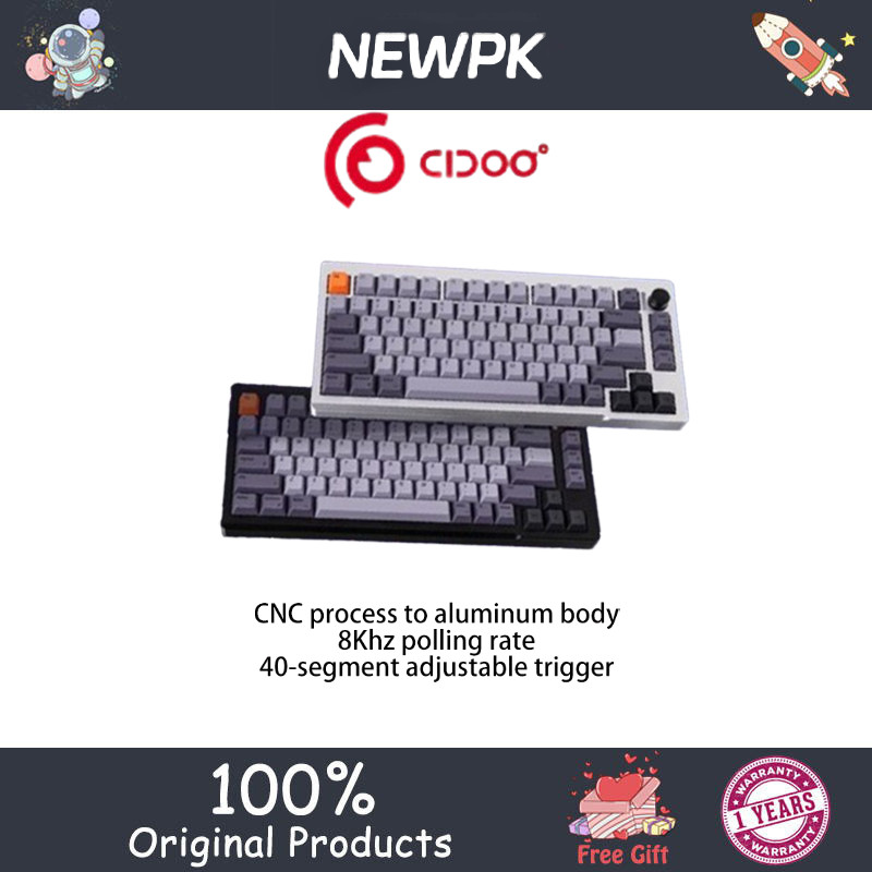 CIDOO C75 Gaming Magnetic Switch Keyboard Aluminum Alloy | Shopee Malaysia