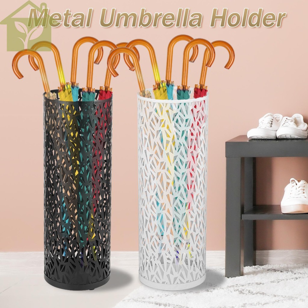 Umbrella Holder Metal Umbrella Stand Rack Freestanding Umbrella Stand ...
