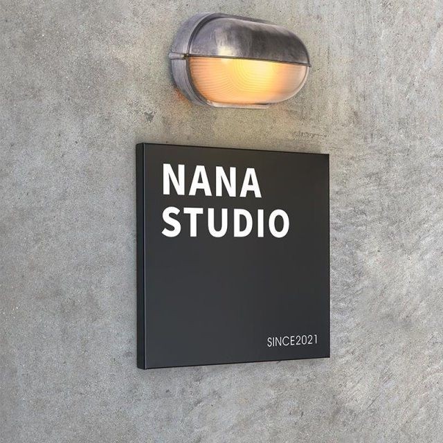 Nordic Creative Studio Signs Modern Minimalist House Signs Billboards ...