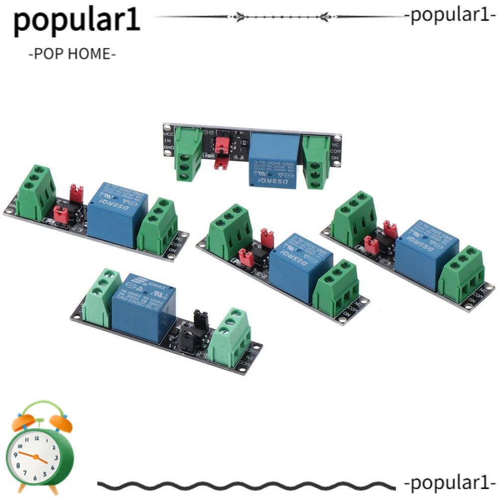 POP 5pcs Relay Module, 3V Relay 1 Channel Relay Module, Level Trigger ...