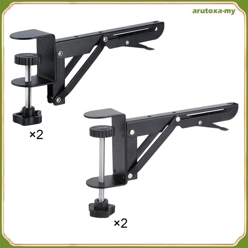 [ArutoxaMY] Under Desk Keyboard Tray Adjustable Folding Bracket C ...